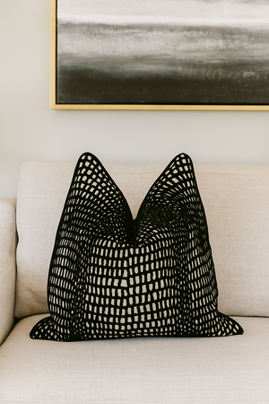 Urban Mesh | Luxury Throw Pillow Covers – Brittany Christina Home